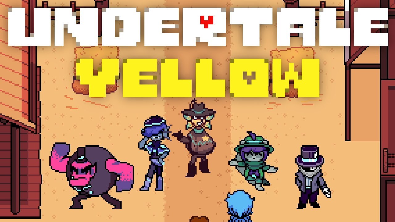 The Feisty Five Undertale Yellow Youtube