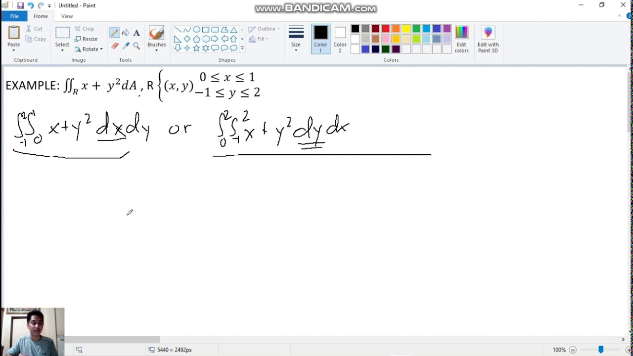 Double Integral Youtube