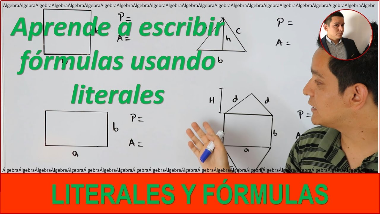 Literales Y Fórmulas Una Introducción Youtube