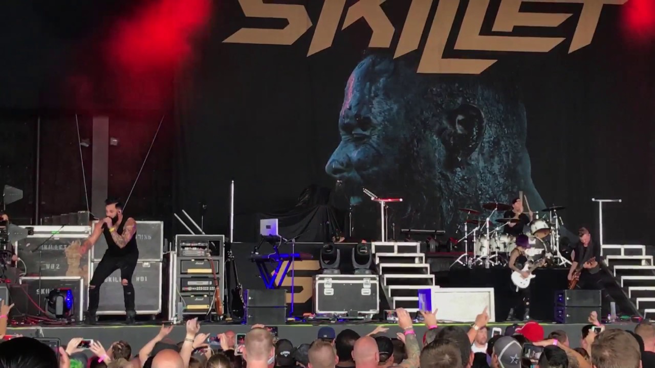 Skillet Hero Live At Bfd 2017 Youtube