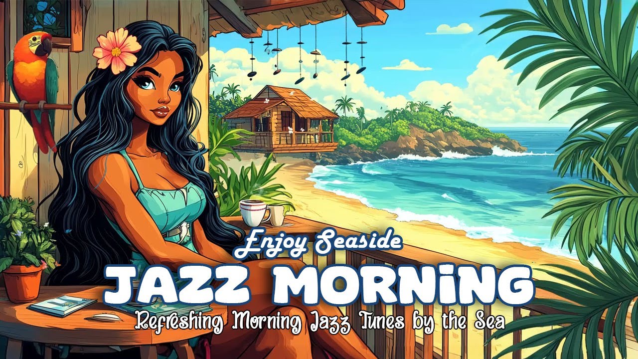Strong Morning Jazz Beach Dynamic Morning Jazz Start Your Day With
