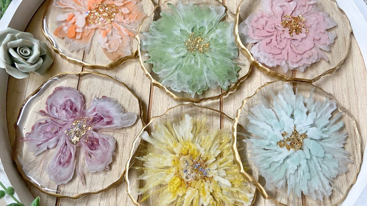 How To Make Flower Resin Art At Margaret Valez Blog