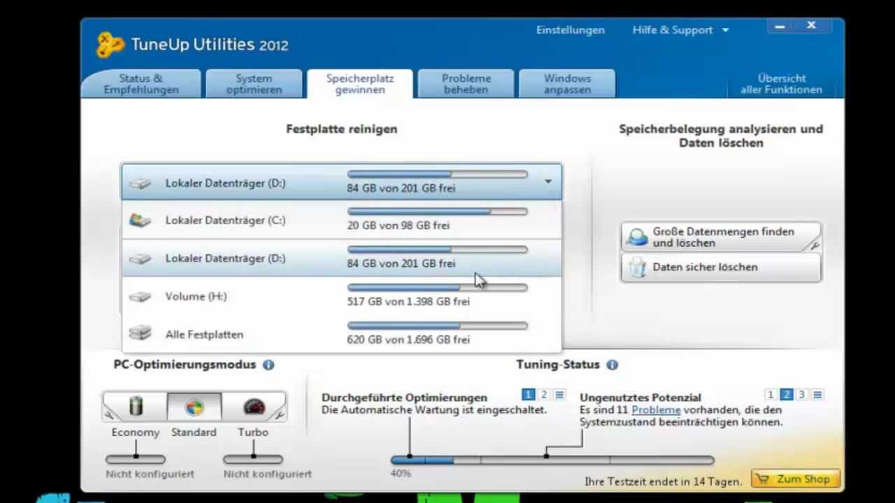 Tuneup Utilities 2012 I Pc Tuning Software I Softwaremonster Youtube