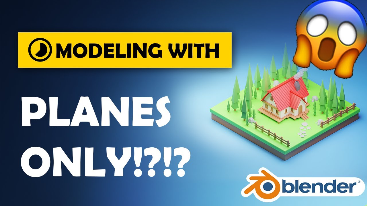Blender Modeling Timelapse House Youtube