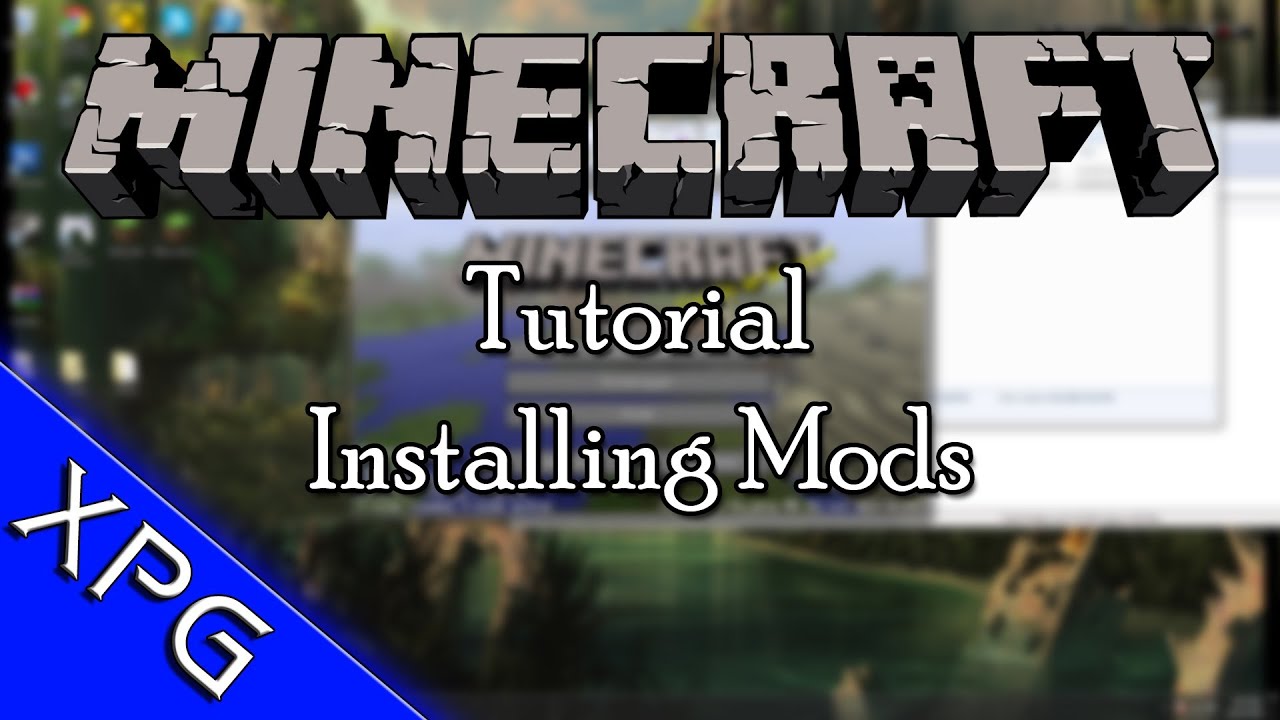Minecraft Tutorial Installing Mods How To Youtube