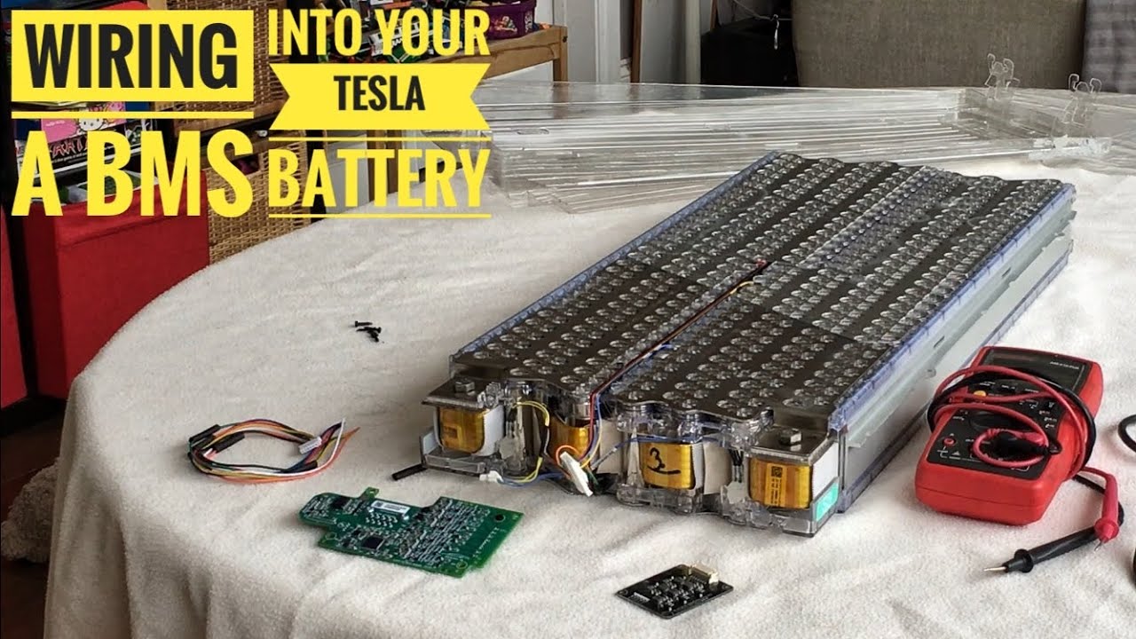 5 How To Wire In A Bms To Your Lithium Ion Tesla Battery To Balance