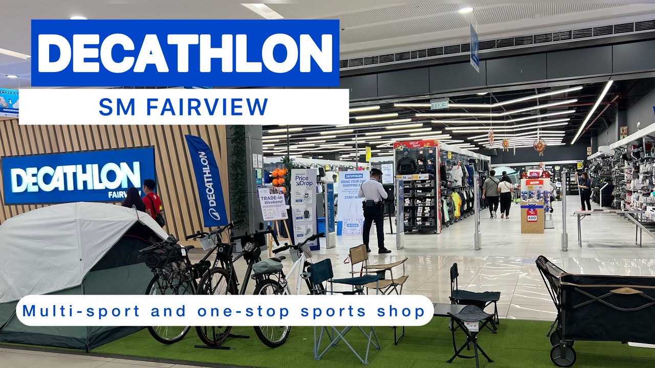 Decathlon Sm Fairview Multi Sport One Stop Shop Store Tour