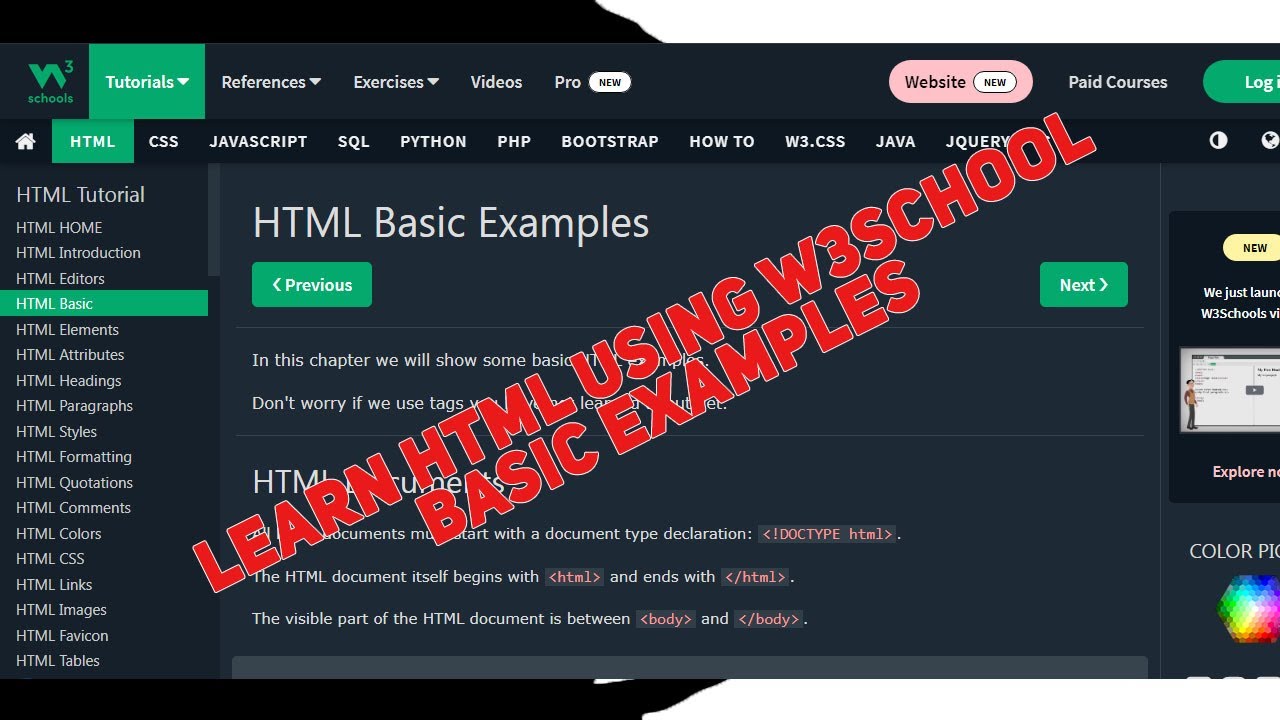 Video In Html W3schools At Emma Ake Blog