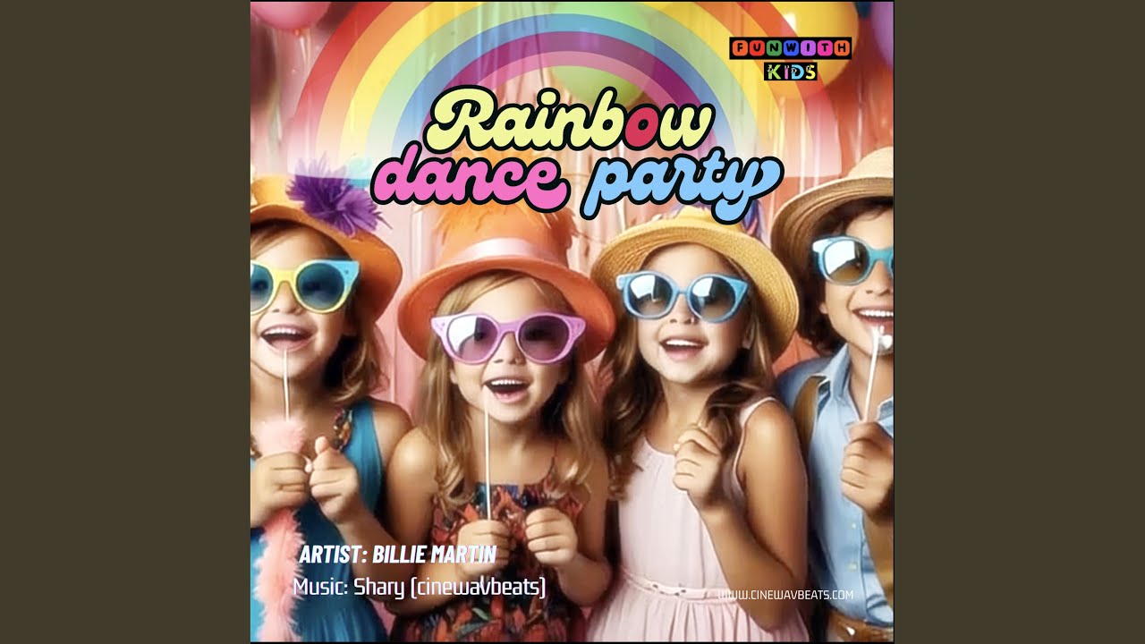Rainbow Dance Party Kids Song Youtube