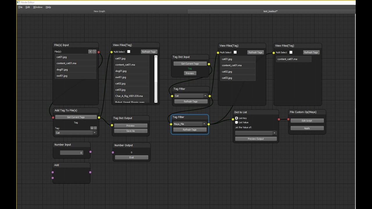 Node Editor Demo Step By Step Version No Audio Youtube