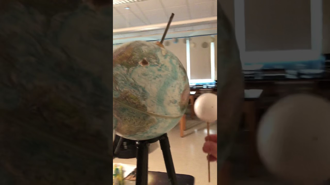 Eclipse Demo Solar And Lunar Eclipses Youtube