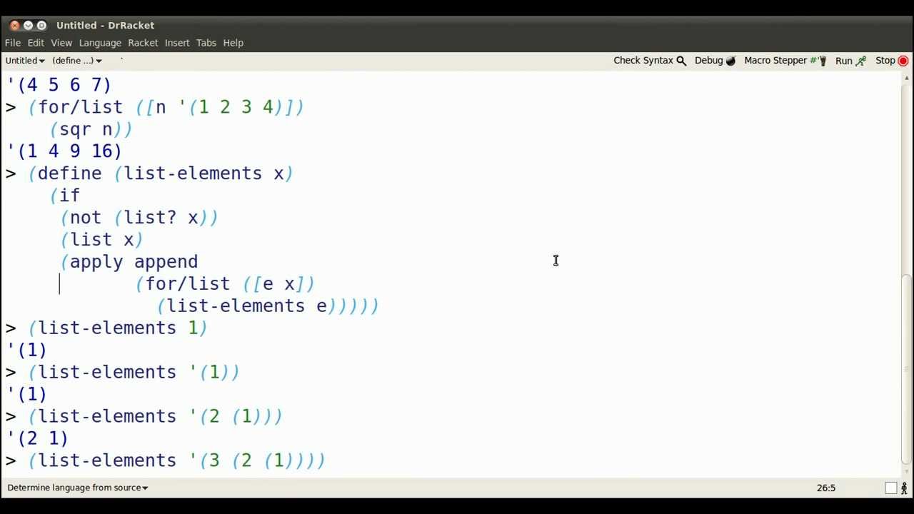 Racket Recursion Video 2 4 For List Recursion Youtube