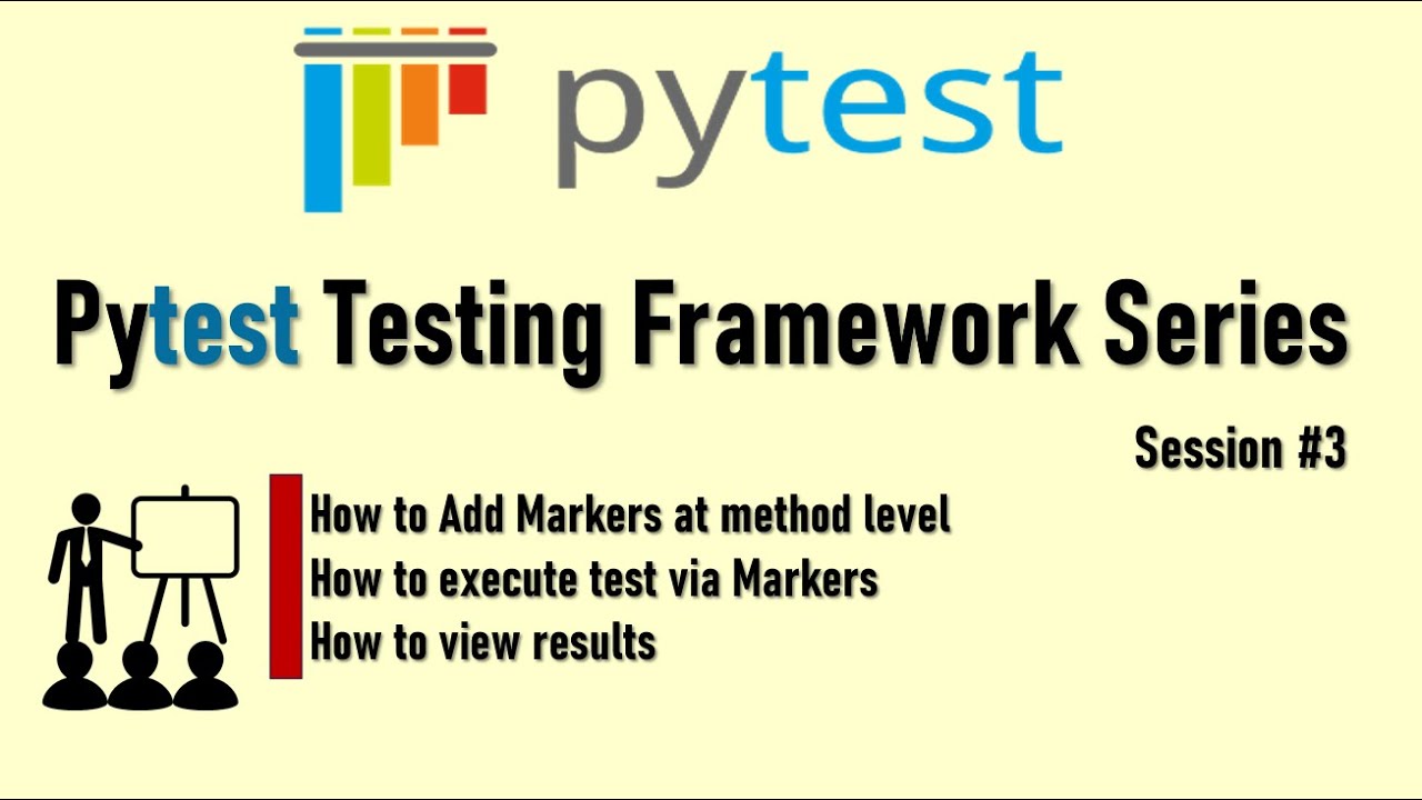 How To Run Tests By Using Pytest Markers Pytest Framework Tutorial