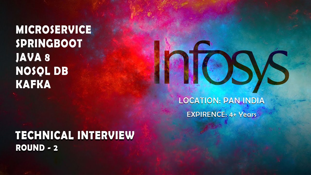 Infosys Java Microservice Spring Boot Real Time Interview Youtube