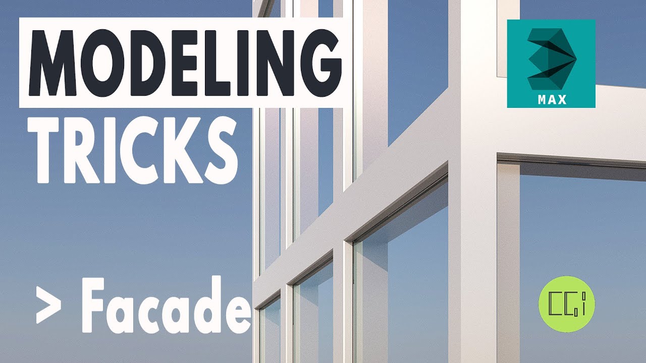 Building Glass Facade Render
