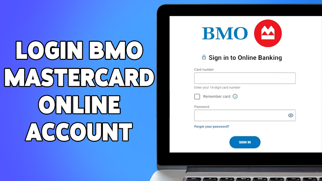 How To Login Bmo Mastercard Online Account 2023 Bmo Mastercard Sign