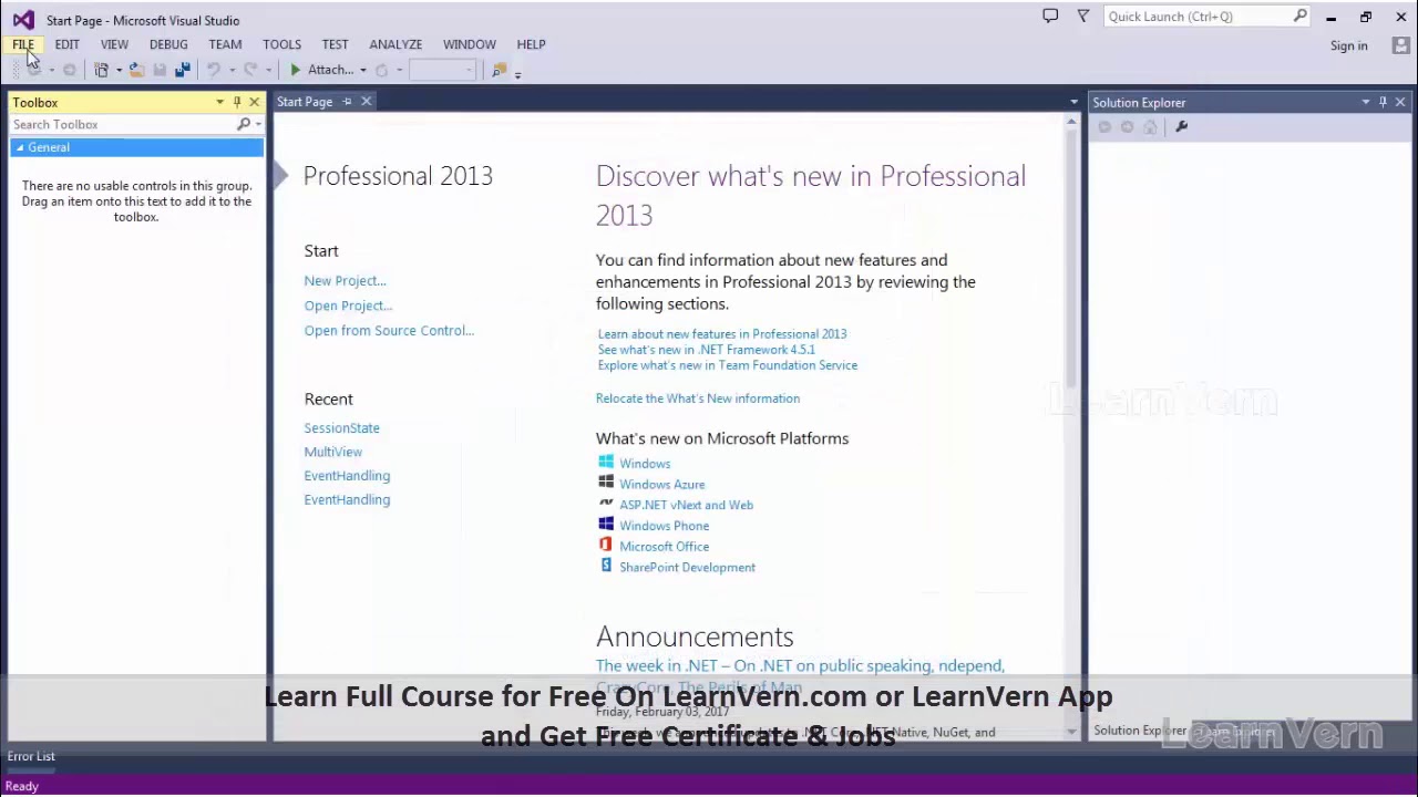 How To Install Visual Studio Youtube