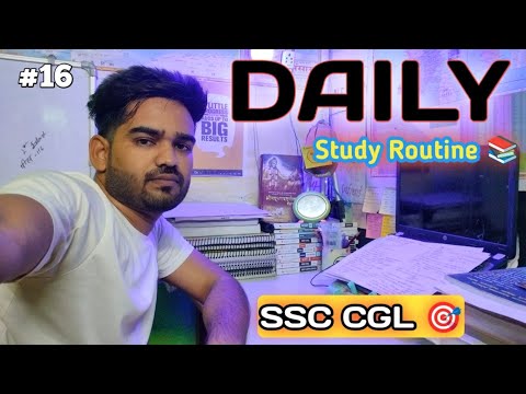 Day 16 A Day In My Life Ssc Cgl рџћї Study Vlog Youtube