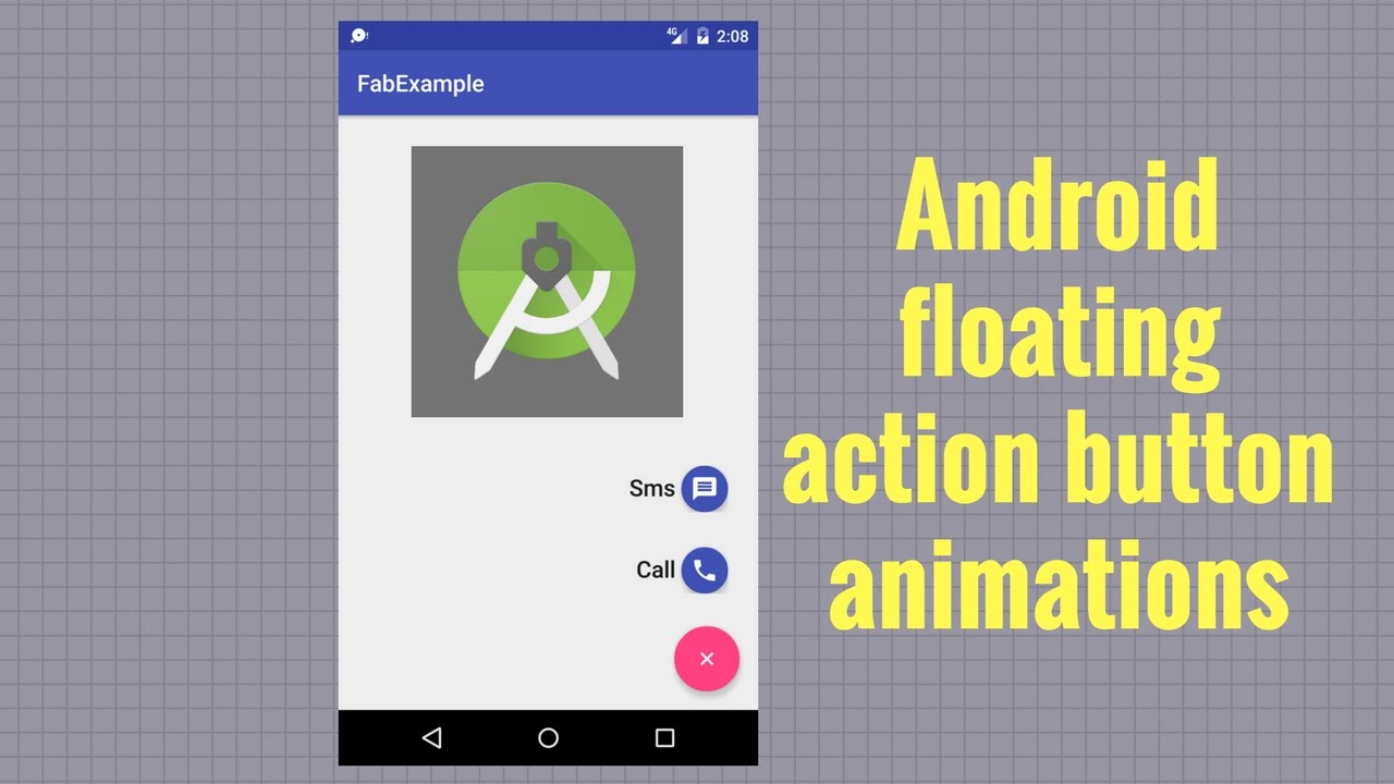 Android Floating Action Button Animations Youtube