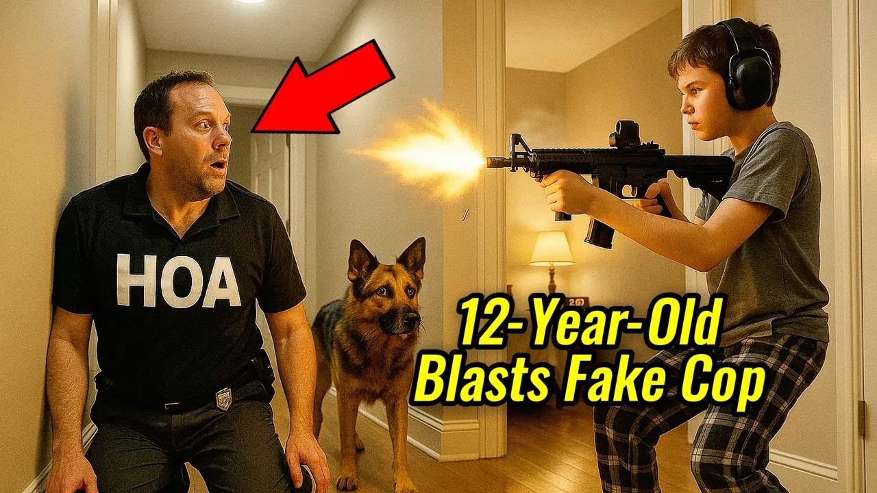 Fake Hoa Cop Forced Entry At 2 A M My 13 Year Old Fired Back Youtube