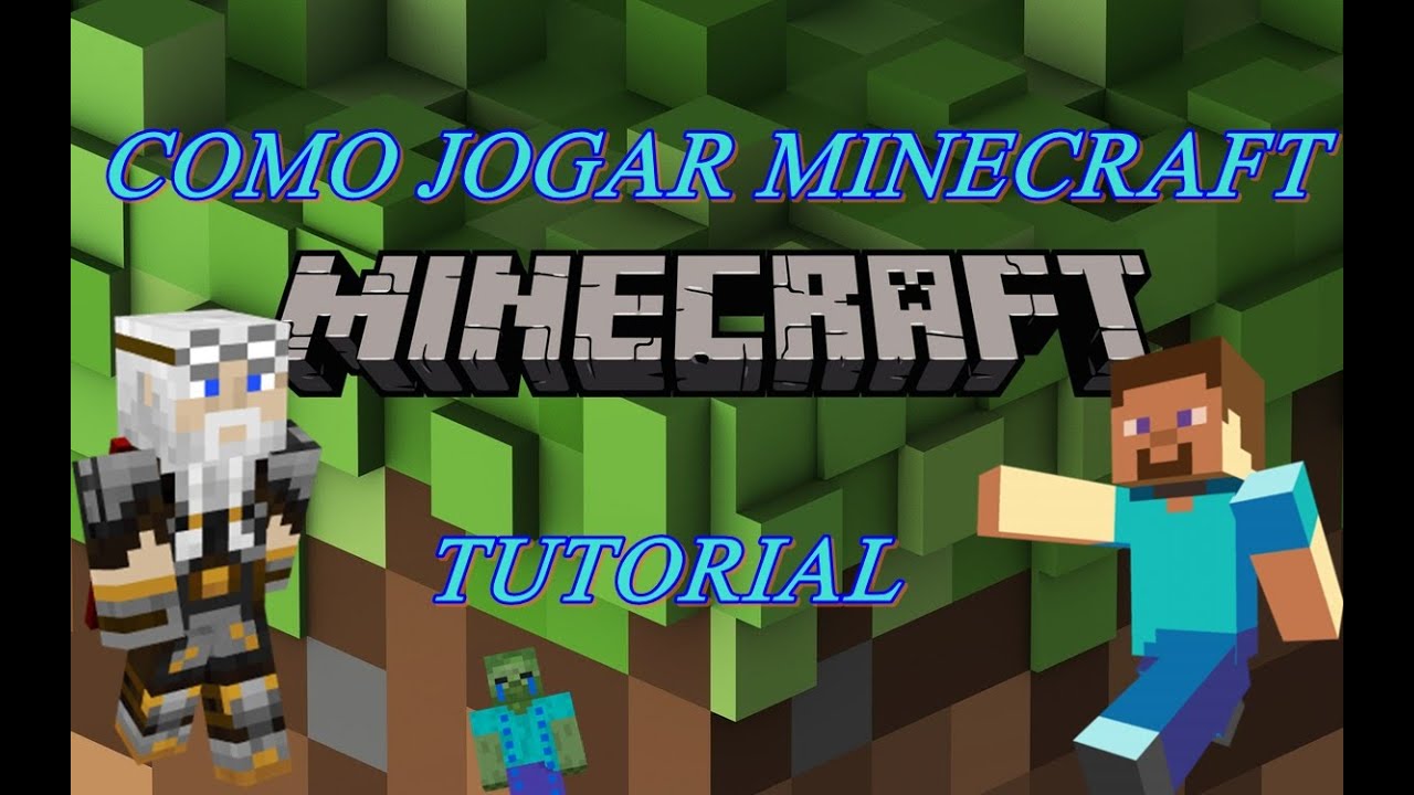 Como Jogar Minecraft Tutorial Simples Youtube