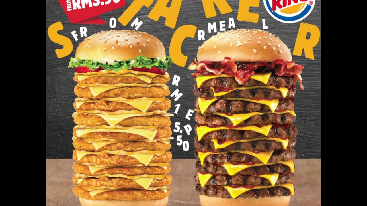 Burger King Stackers Youtube
