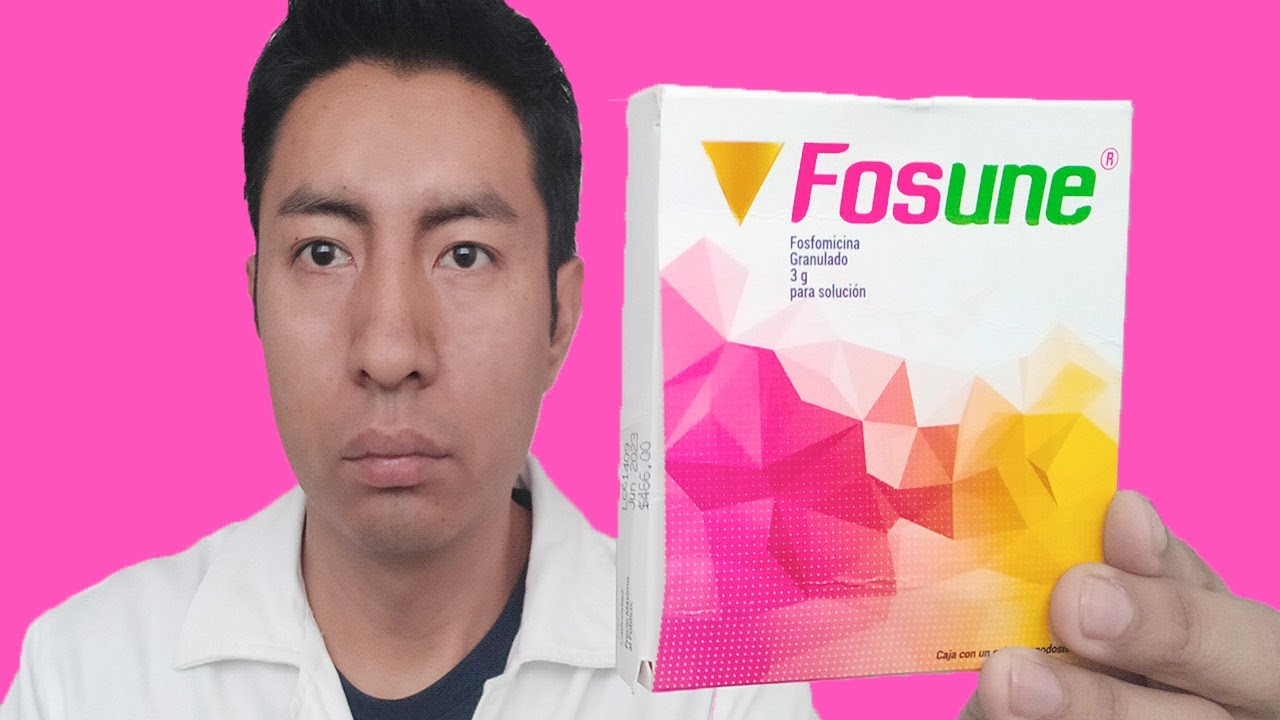 Fosune 3g Fosfomicina Infecciones Vias Urinarias Doctor Polar