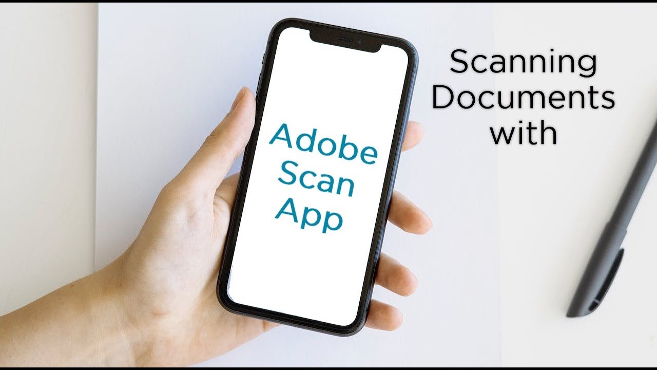 Scanning Documents With Adobe Scan App Technology Education Youtube