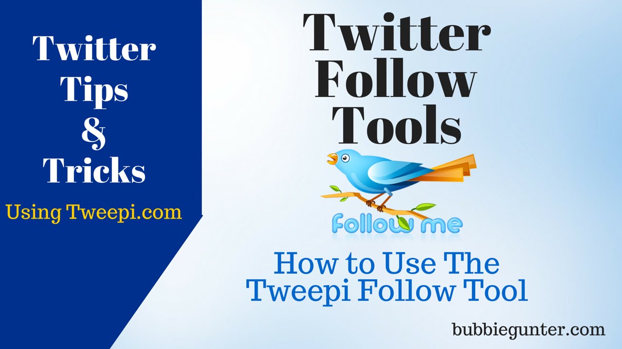 Using Tweepy Tweepi Twitter Follow Tool Youtube