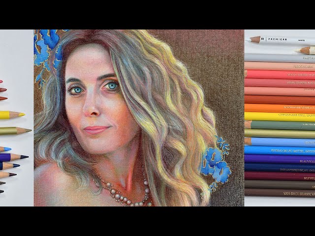 Colored Pencil Portrait Tutorial Franek Bielak Franekbielak Art