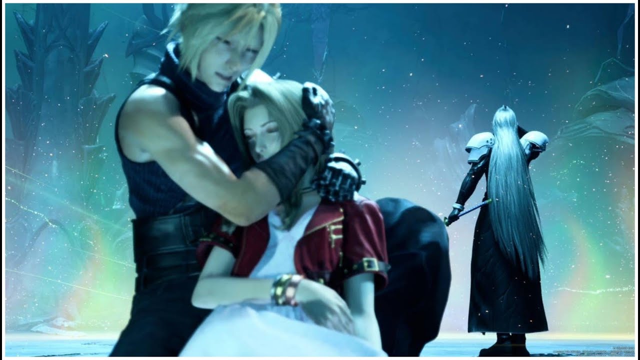 Final Fantasy 7 Rebrith Aerith Death Scene Youtube