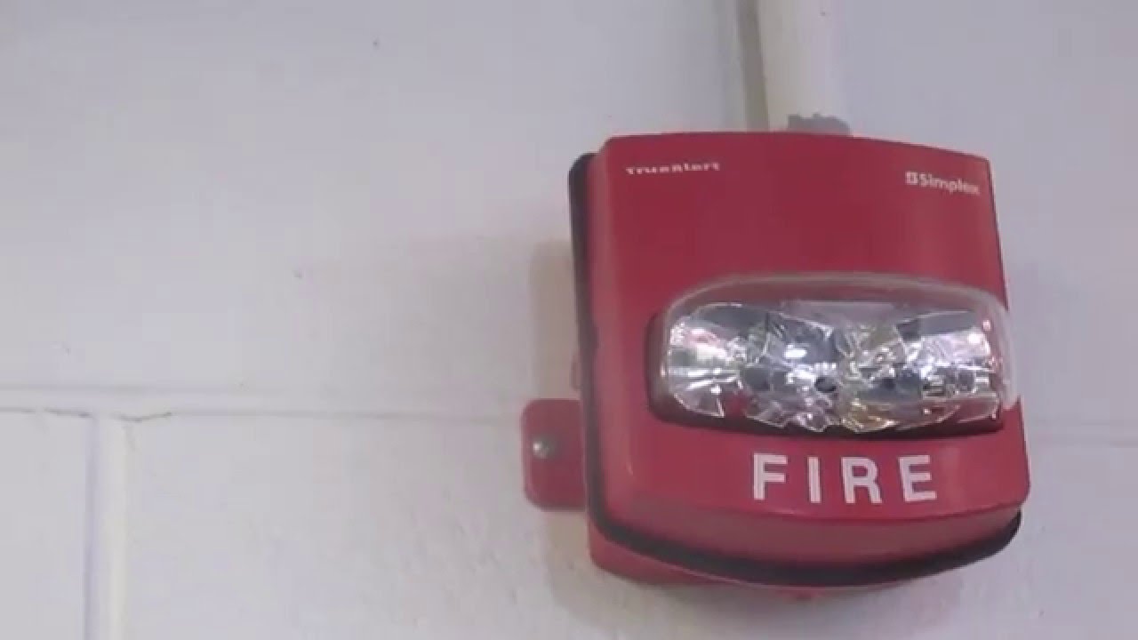 Simplex 4906 9105 Truealert Strobe Youtube