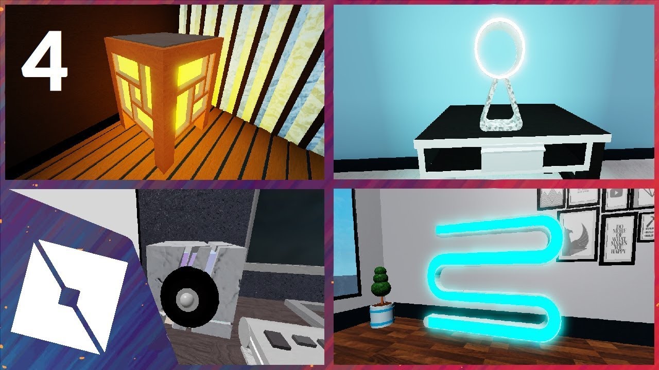 Roblox Studio Making 4 Modern Furnitures Youtube