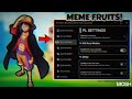 New Meme Fruits Op Script Auto Quest Kill Aura Auto Farm Lvl Pastebin Scriptyyz Mp3 Music & Mp4 ...
