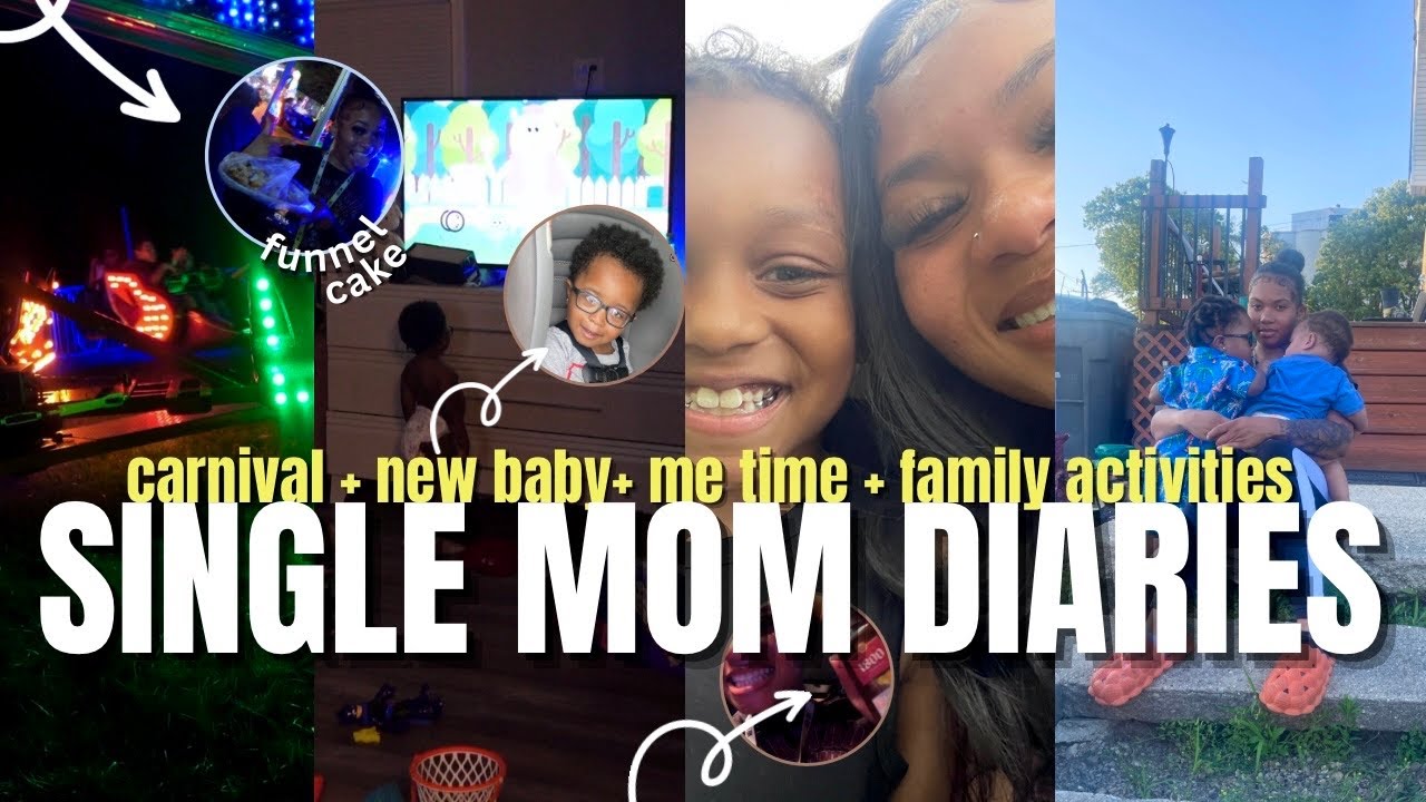 Single Mom Of 2 Vlog Carnival New Baby Me Time Family Activities