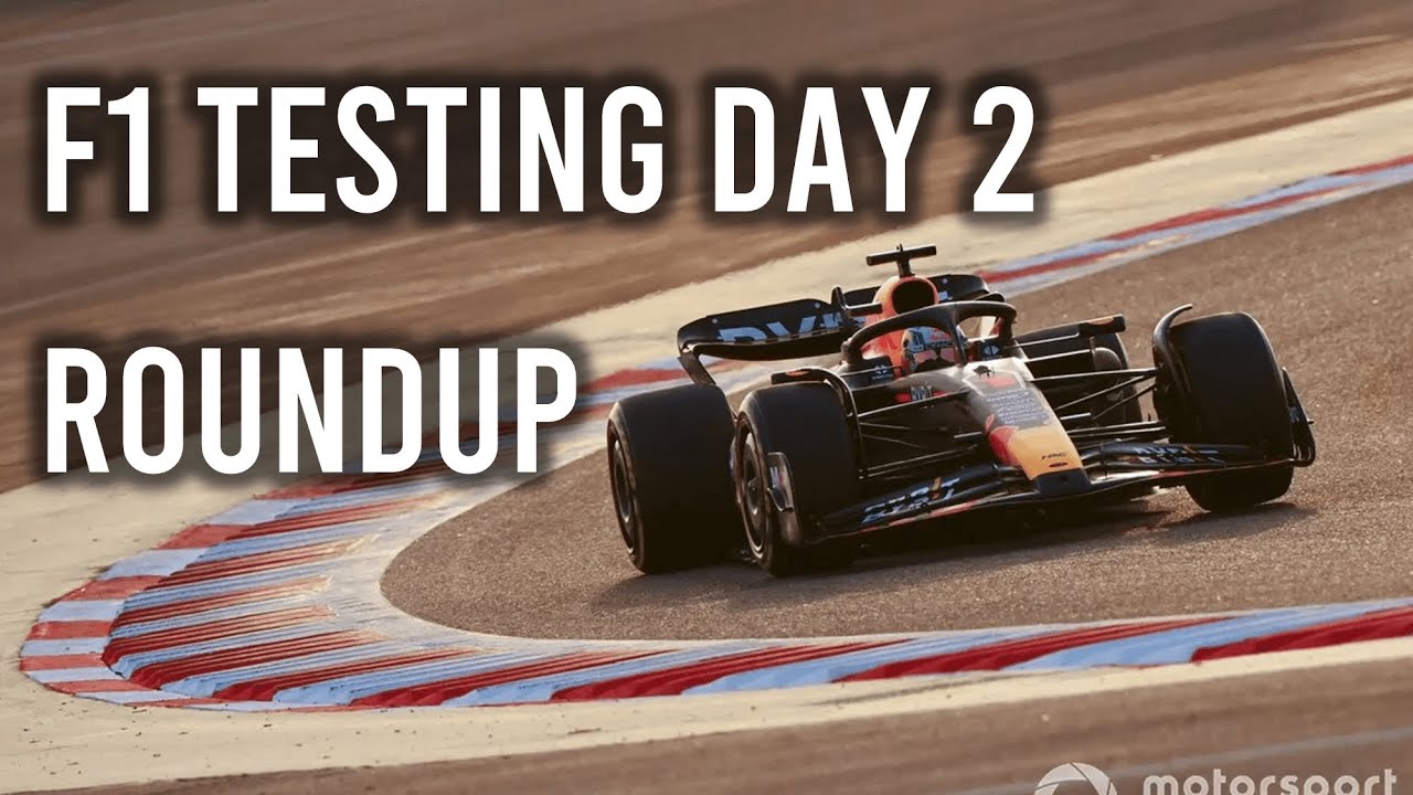 F1 Testing Day 2 Round Up Mercedes Mclaren Disaster Red Bull