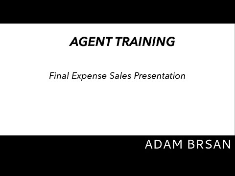 Final Expense Sales Presentation Youtube