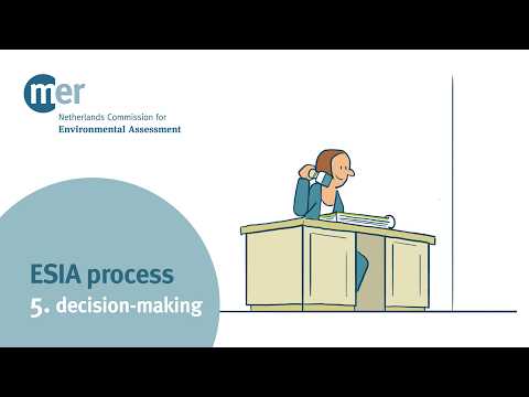 Esia Process Step 5 Decision Making Ncea En