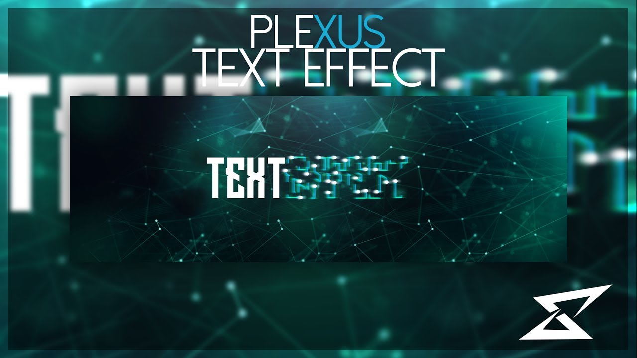 Photoshop Tutorial How To Make A Plexus Text Effect Strange Graphics