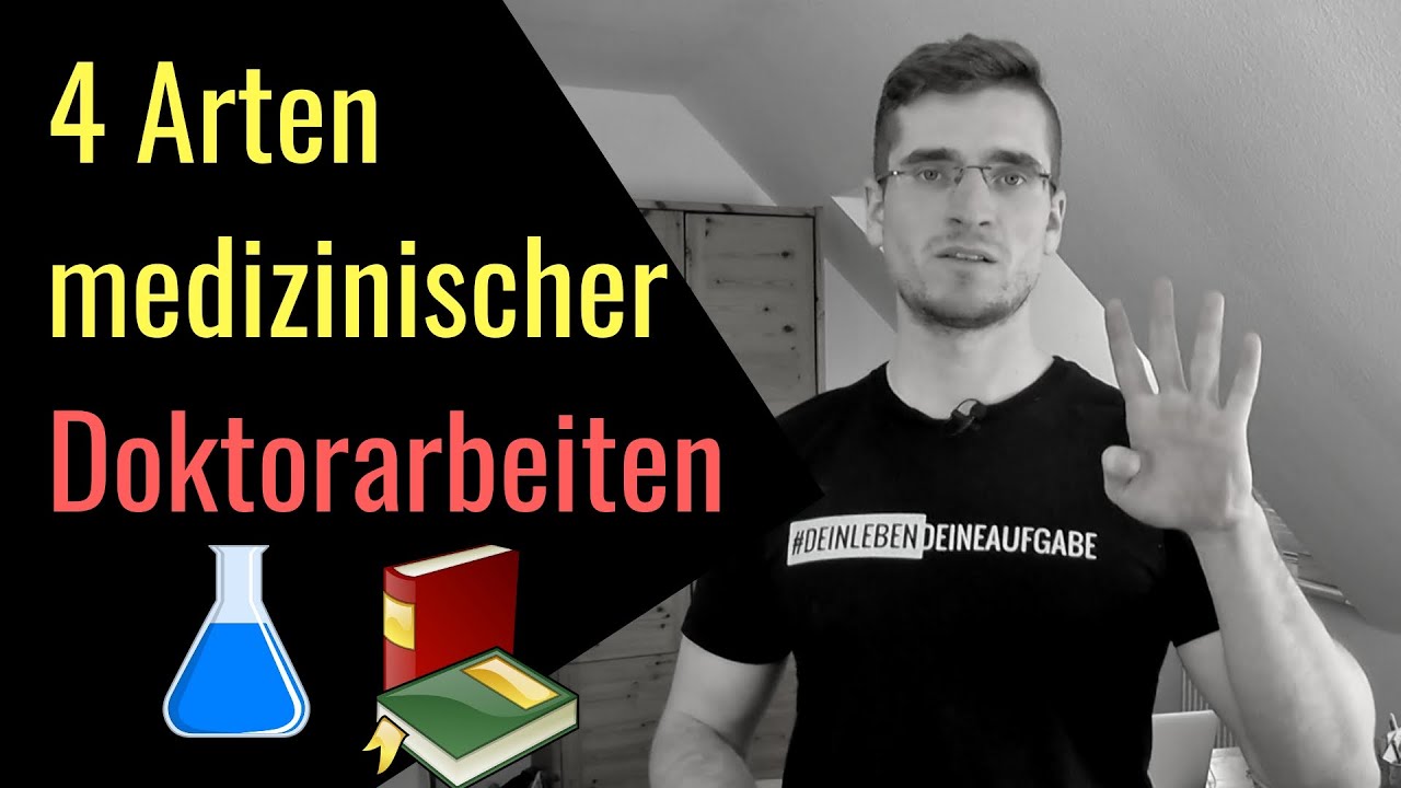 Doktorarbeit 4 Arten Medizinischer Doktorarbeiten Medizinstudium