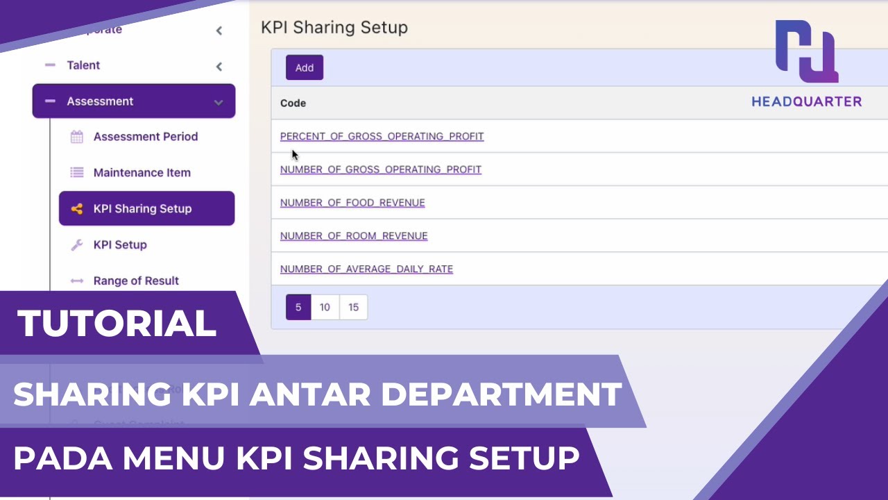 Video Tutorial Kpi Sharing Setup Youtube