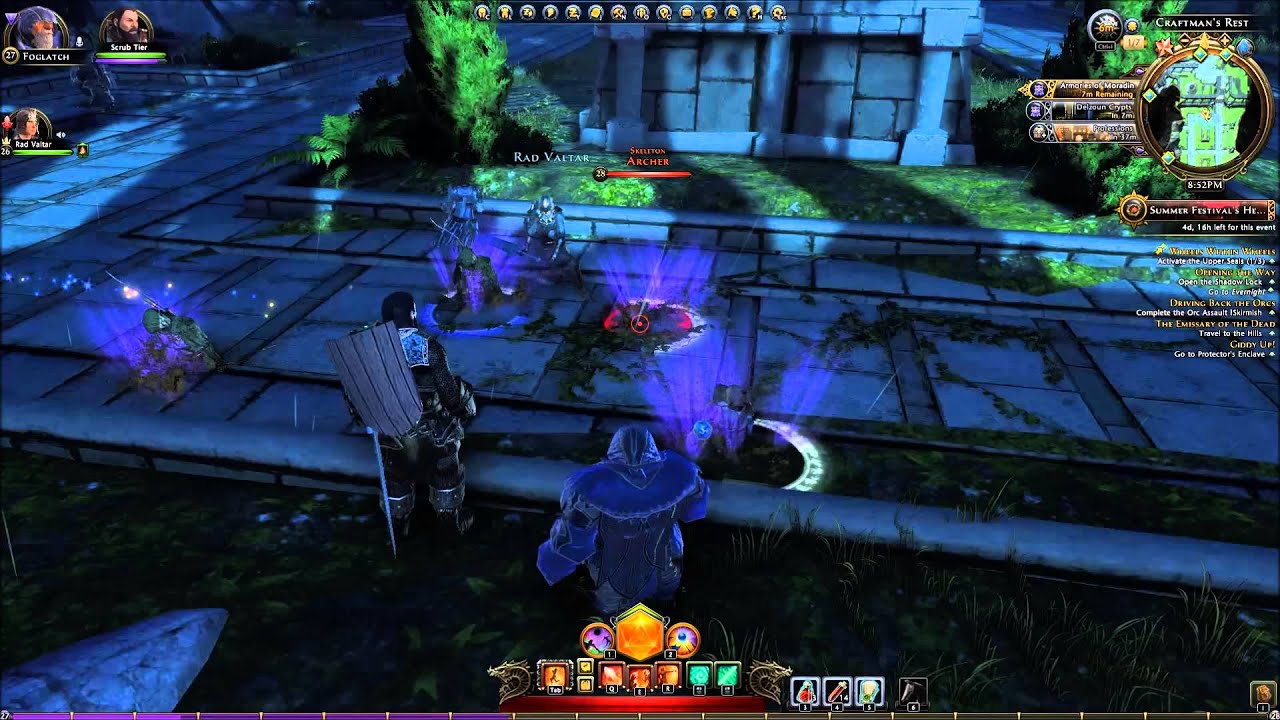 Neverwinter Online Control Wizard Gameplay 30 Artisan S Tomb Youtube