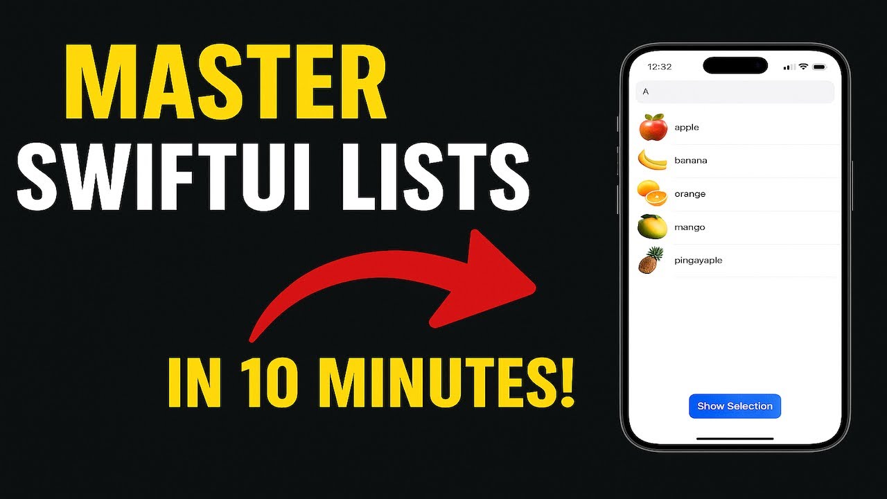 Swiftui List Tutorial From Basics To Advanced Techniques Youtube