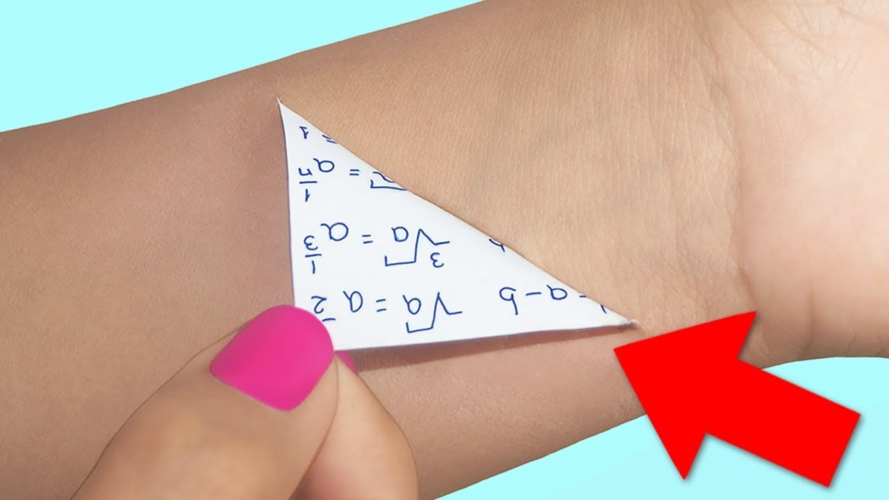 6 Trucos Para Copiar En Un Examen Tu Maestro Jamas Se Dará Cuenta
