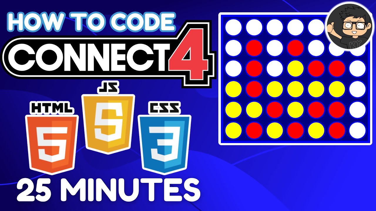 How To Build Connect 4 With Javascript Html Css Youtube