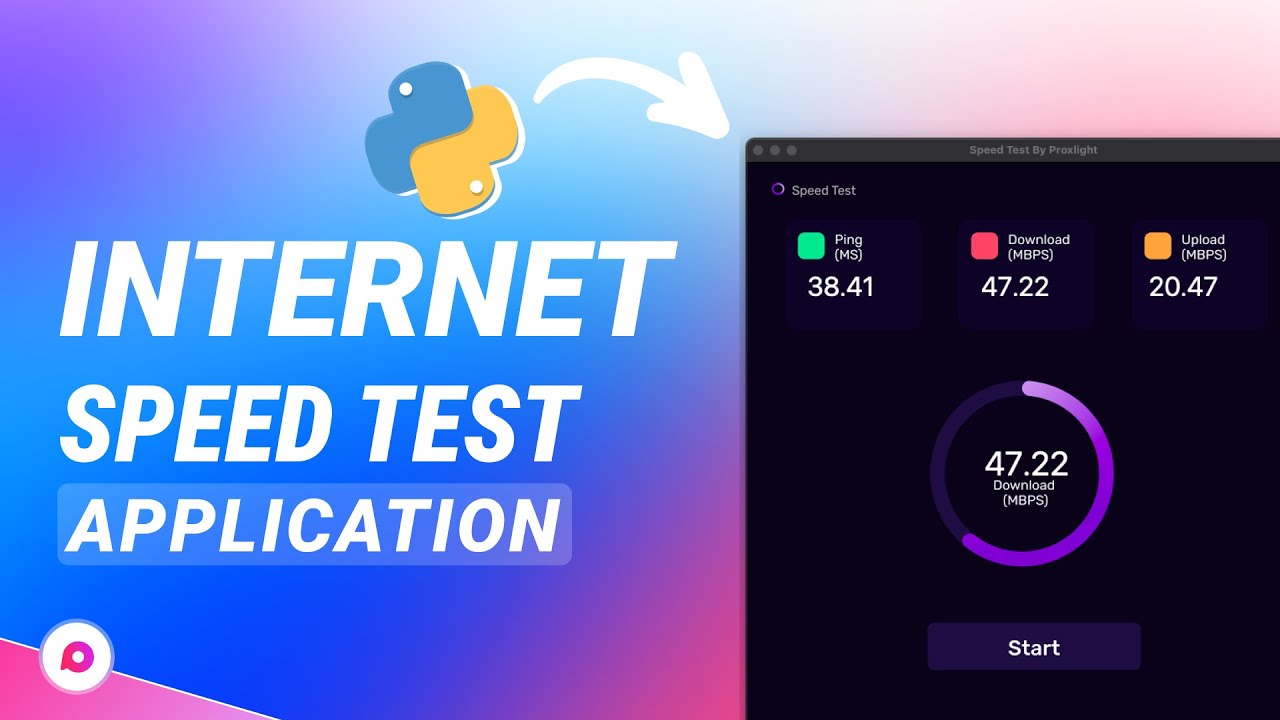How To Create Internet Speedtest App Using Python Python Tkinter