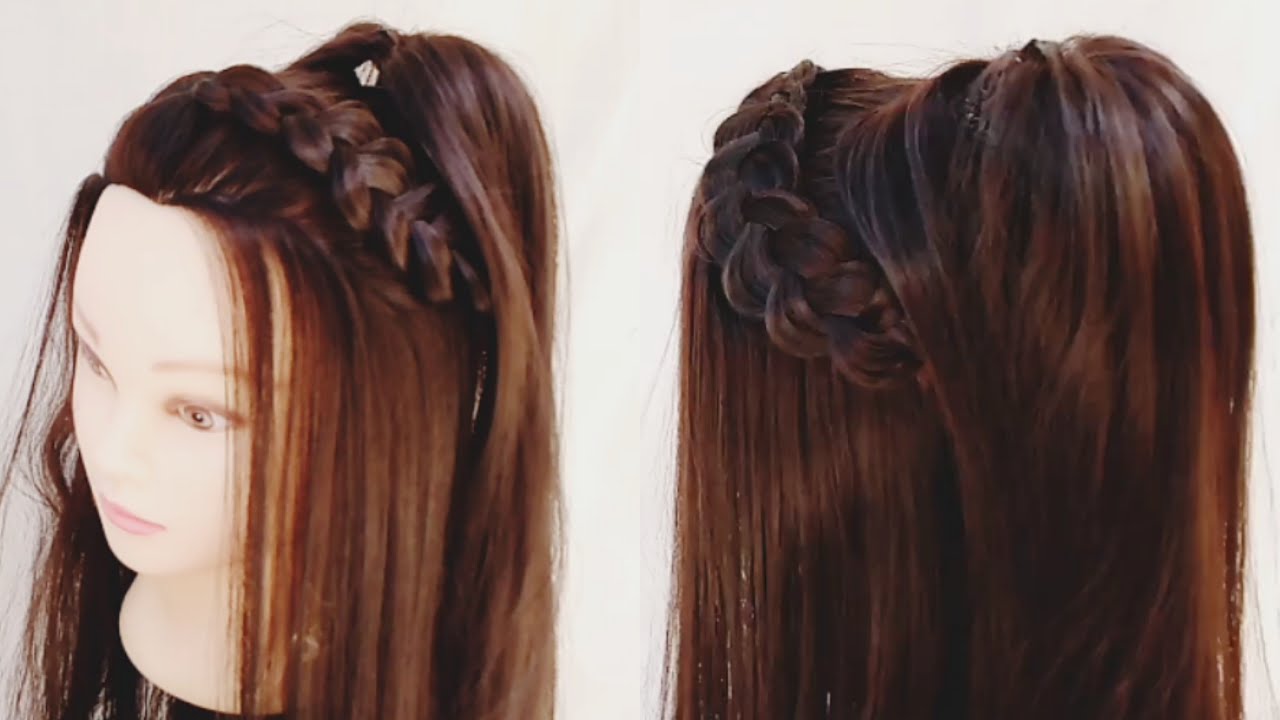 New Glamorous Hairstyle For Wedding Pretty Hairstyle For Maxi Dress