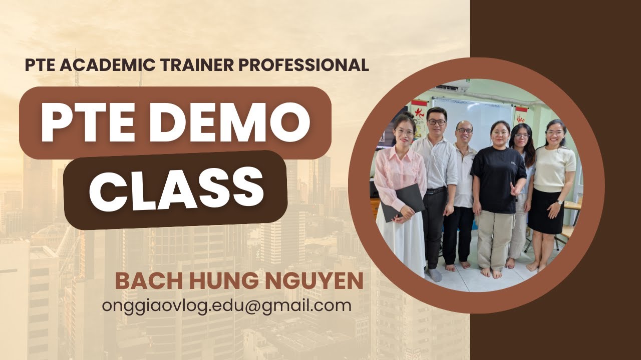 Pte Demo Class Youtube