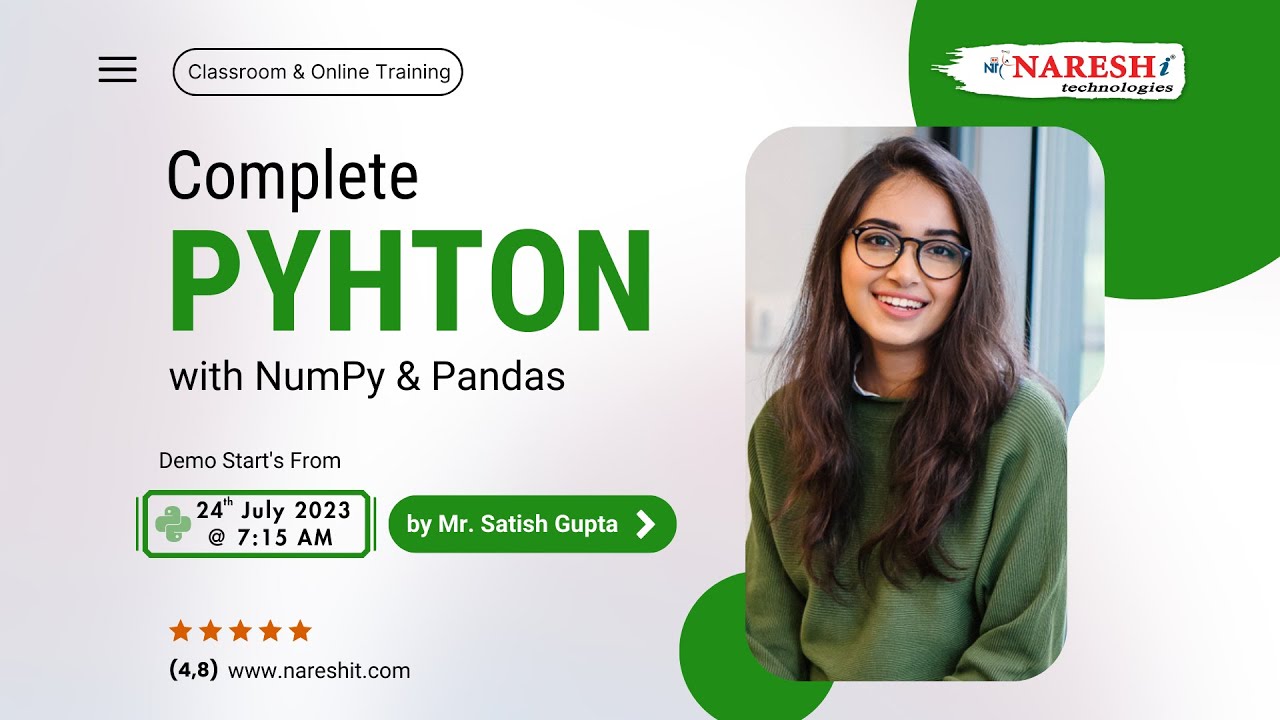 Python Traininig Naresh It Youtube