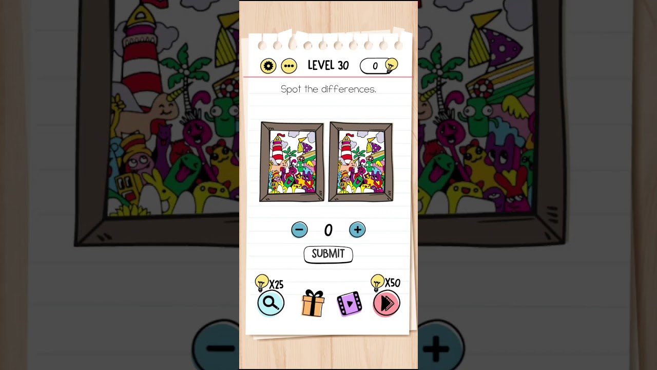 Brain Test Level 30 Spot The Differences Youtube